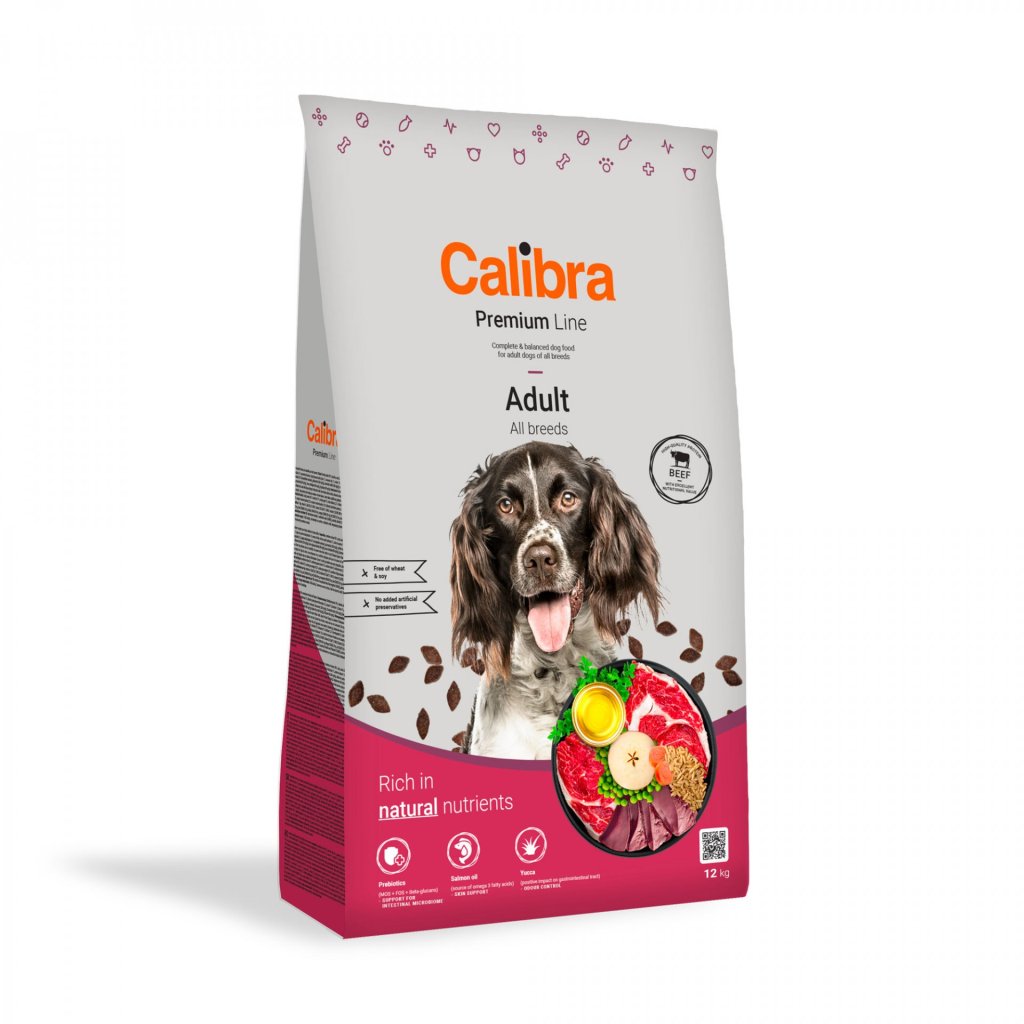 Calibra Dog Premium Adult Beef - for adult dogs of all breeds | Calibra