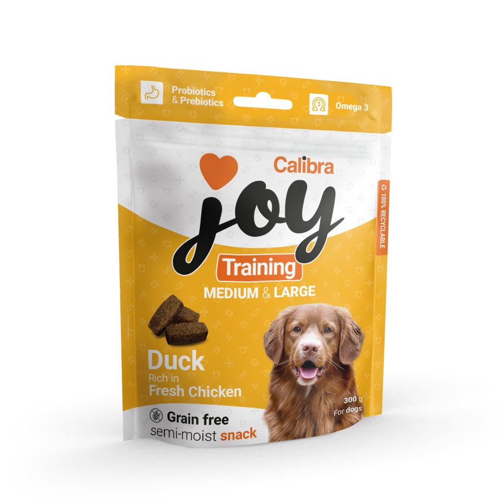 Calibra semi-moist treats Joy Training duck and fresh chicken | Calibra