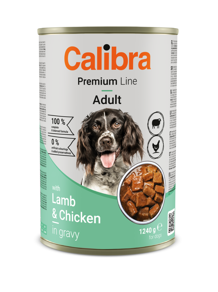 Calibra Premium can with lamb and chicken for dogs | Calibra