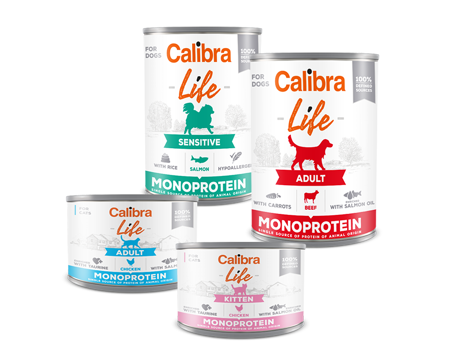 Calibra Life canned food for dogs and cats | Calibra